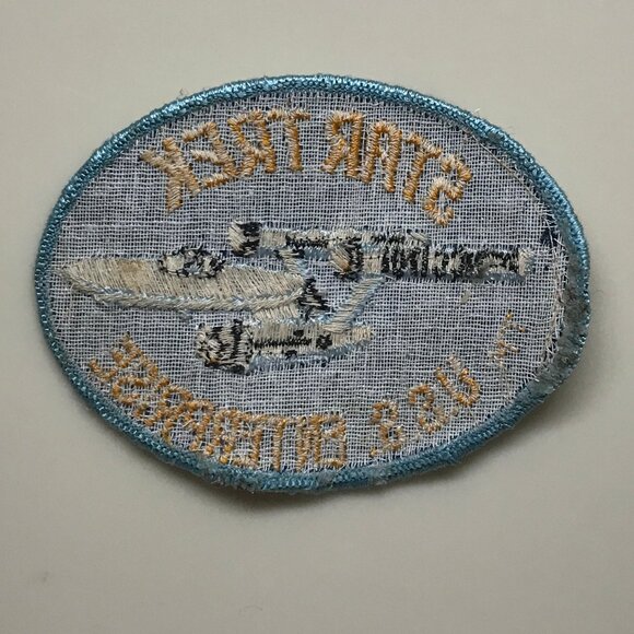 Star Trek | Accessories | Vintage 975 Star Trek Uss Enterprise Patch ...